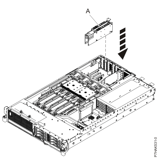 Installing a PCIe RAID and SSD SAS adapter in the 8231-E2B, 8231-E1C ...