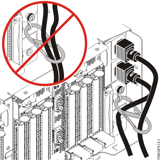 Connecting power cables and powering on the system and the EMX0 PCIe3 ...