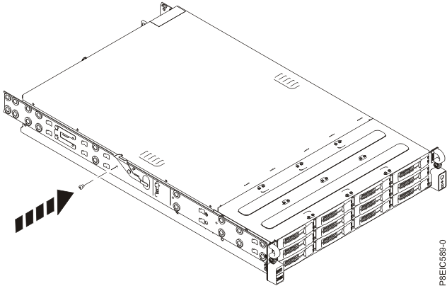 Attaching slide rails to the system and rack