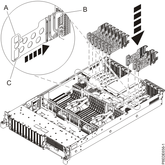 Replacing the water-cooled base function system backplane in the 8247 ...