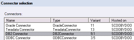 SQL Replication - Lesson 2.4: Importing table definitions from STAGEDB into DataStage