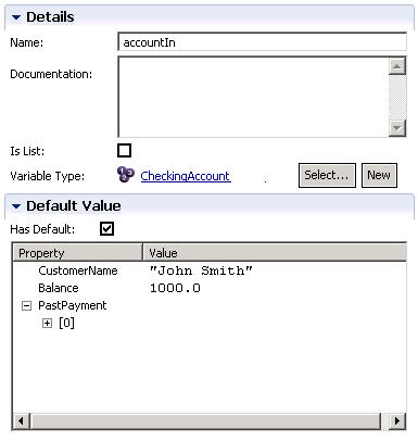 Adding and modifying Decision service variables