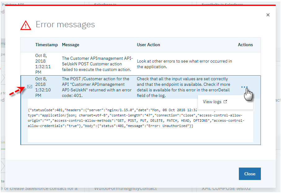 Monitoring and troubleshooting