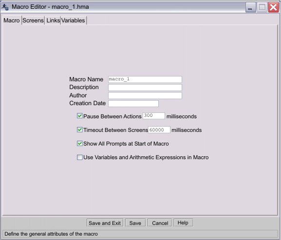 Advanced Macro Editor