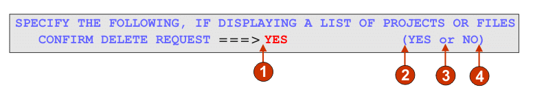 Component and widget descriptions and settings
