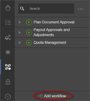 IBM Incentive Compensation Management - Adding a workflow