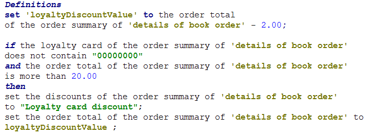 Extending the Business Rules sample