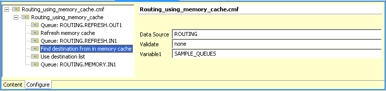 Extending the Message Routing sample using a database