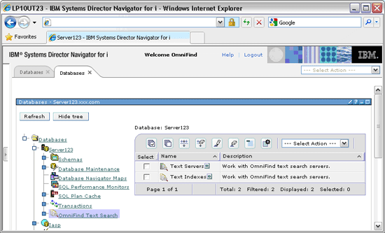 Using IBM Navigator for i