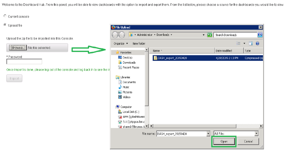 Dashboard Hub – A simplified way of exporting and importing dashboards!