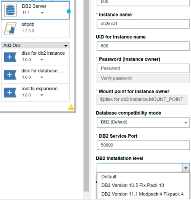 IBM DB2 with BLU Acceleration Pattern Type version 1.2.7.0 - DB2 ...