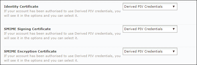 MaaS360 PIV-D Derived Credentials with Entrust
