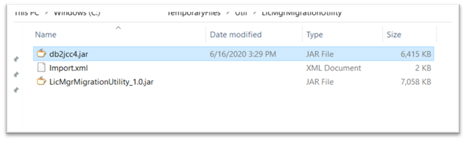 IBM License Manager Migration Utility 2.0