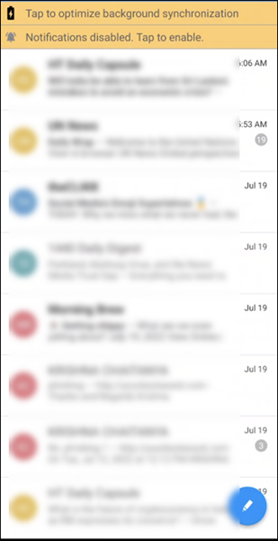 Notification runtime permission