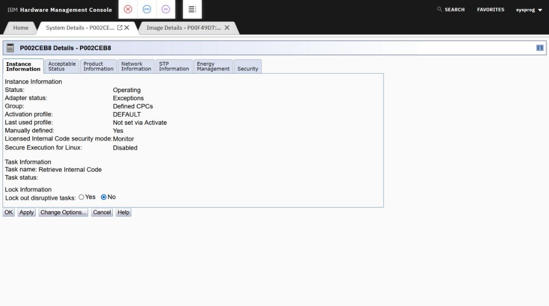 Starting an IBM Z and workload using Activate and Load