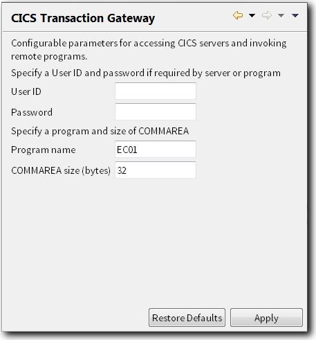 Diagnosing CICS TG connection problems using the CICS Explorer