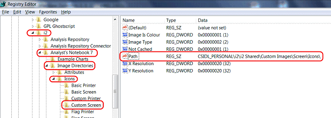 Custom Icons & Shading for Analyst's Notebook and iBase